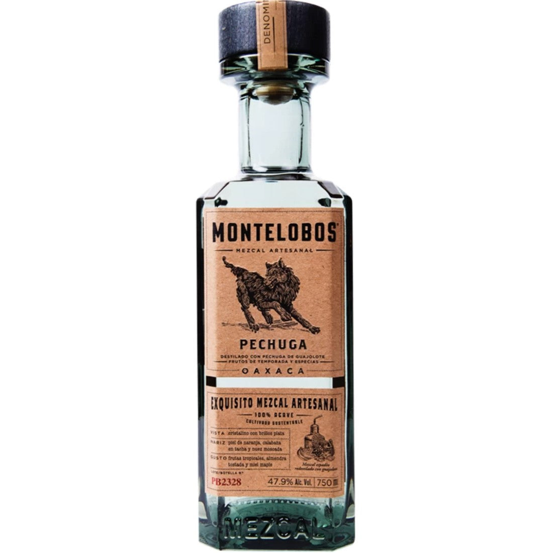 Mezcal Montelobos Pechuga 750 ml — Tiempo de Vinos