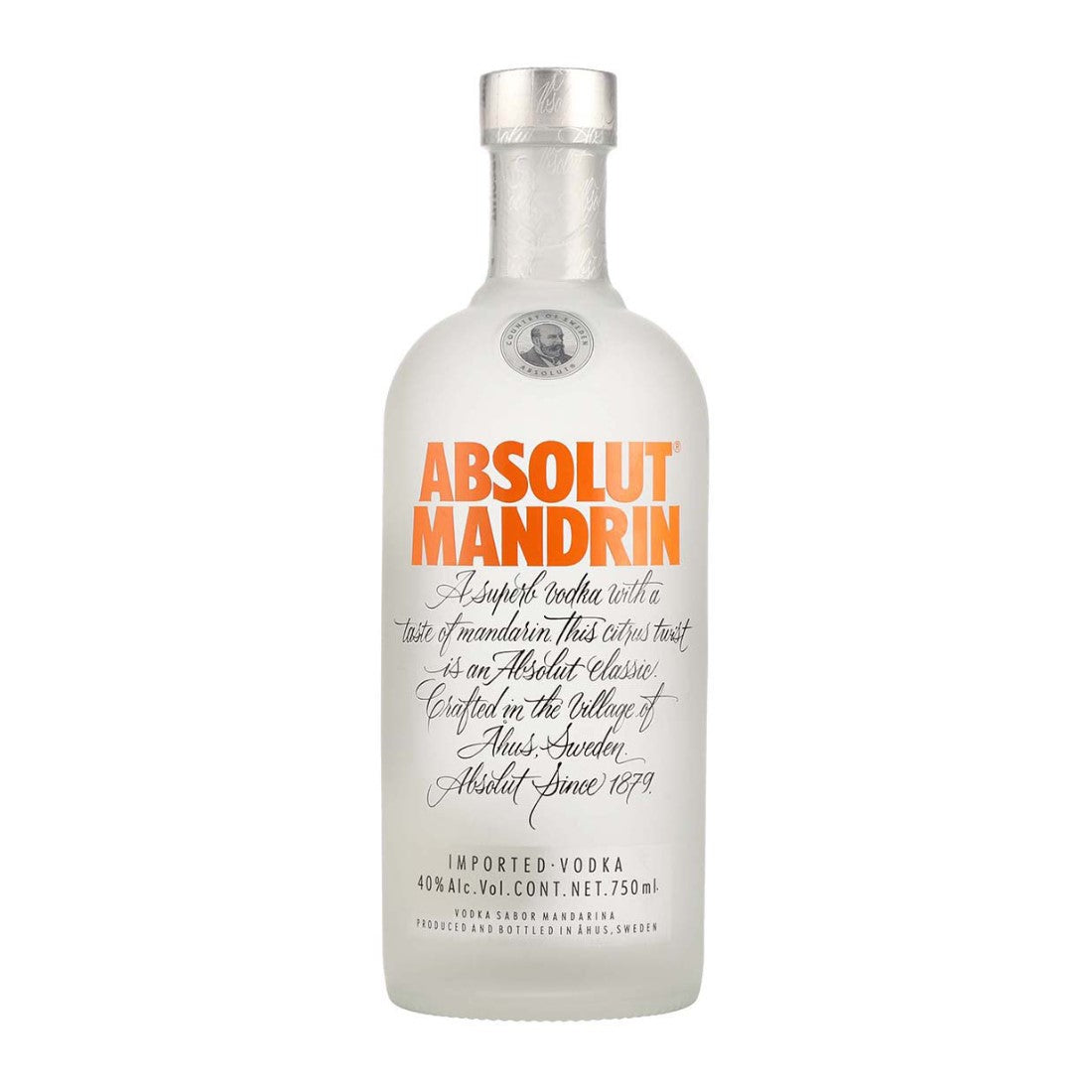 Vodka Absolut Mandarin 750 ml — Tiempo de Vinos